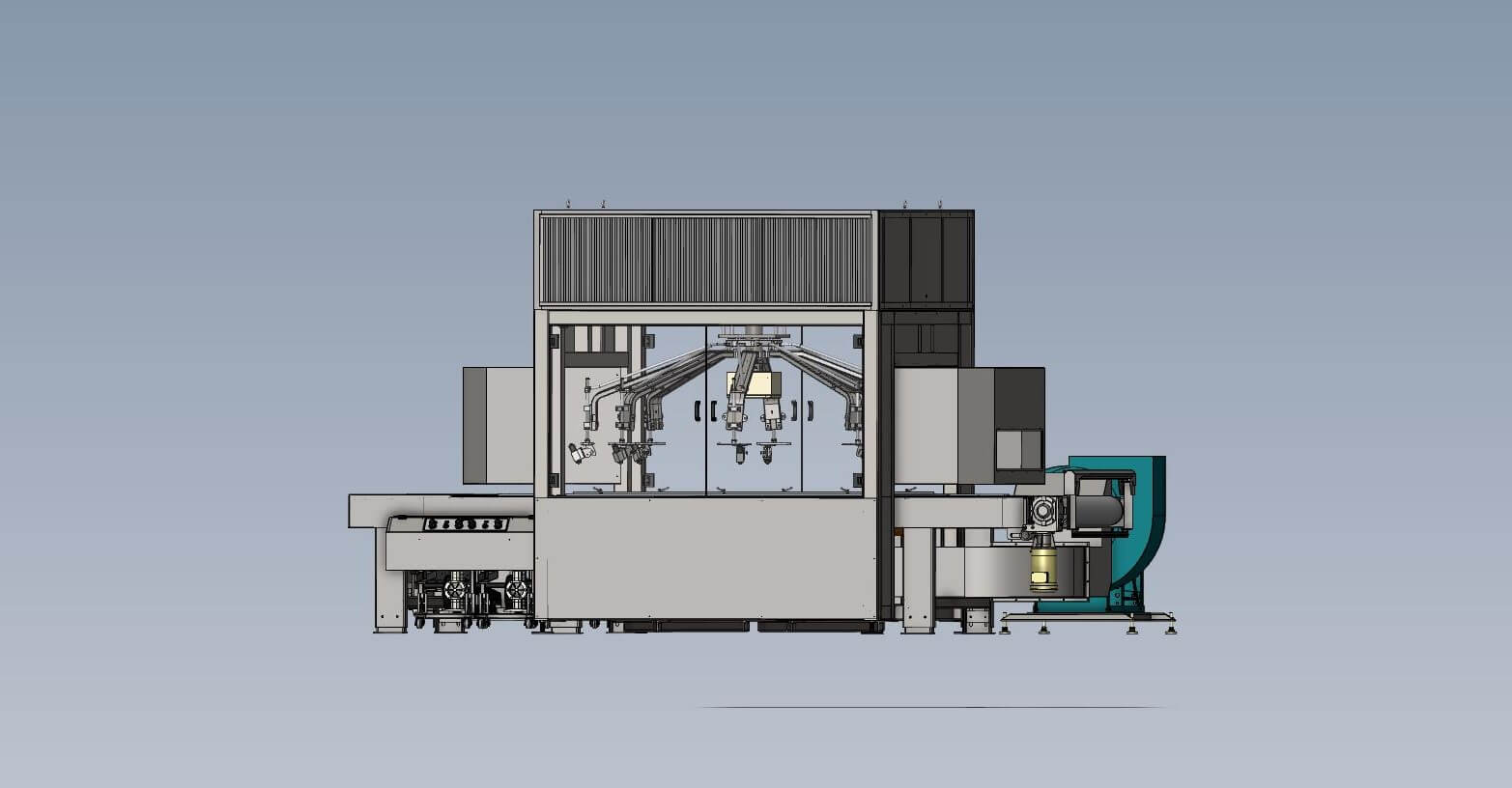 Rotary Spray Machine | Up to 8 Rotating Arms | Dubois