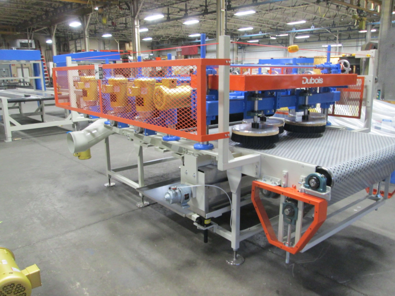 Rotary Stain Wipe Machine | Flat Surfaces | Dubois