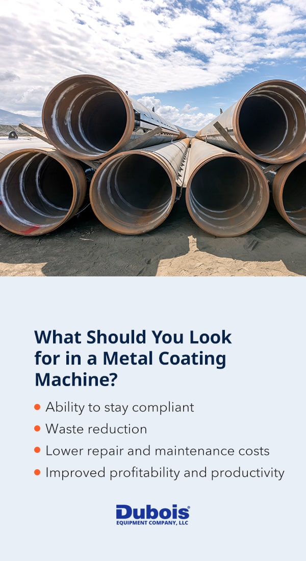Tube and Pipe External Coating Guide | Dubois Equipment