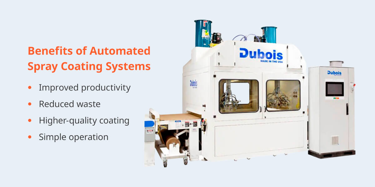 A Guide to Automated Spray Coating Machines | Dubois